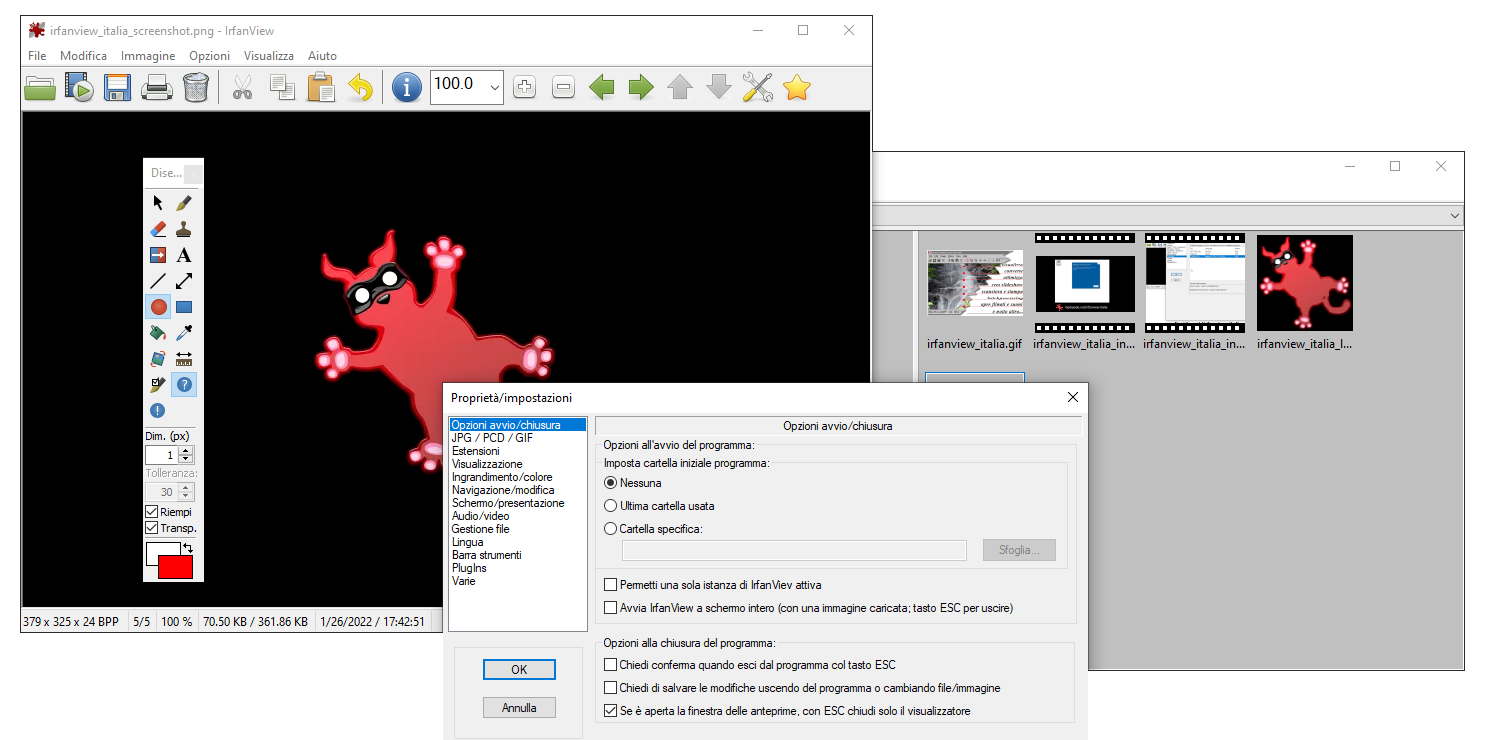 IrfanView Portuguese - visualizador gráfico para Windows